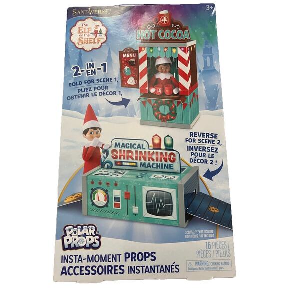 The Elf on the Shelf | Holiday | The Elf On The Shelf 2in Polar Props ...